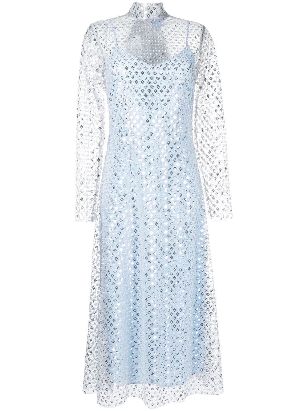 Perception silver sequin dress by macgraw