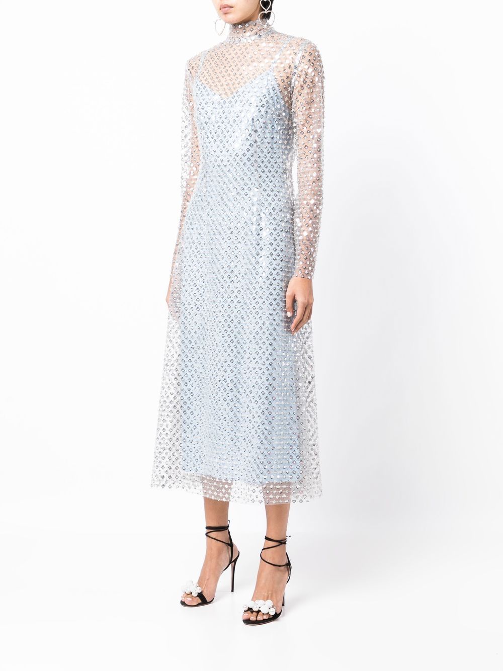 Perception silver sequin dress by macgraw